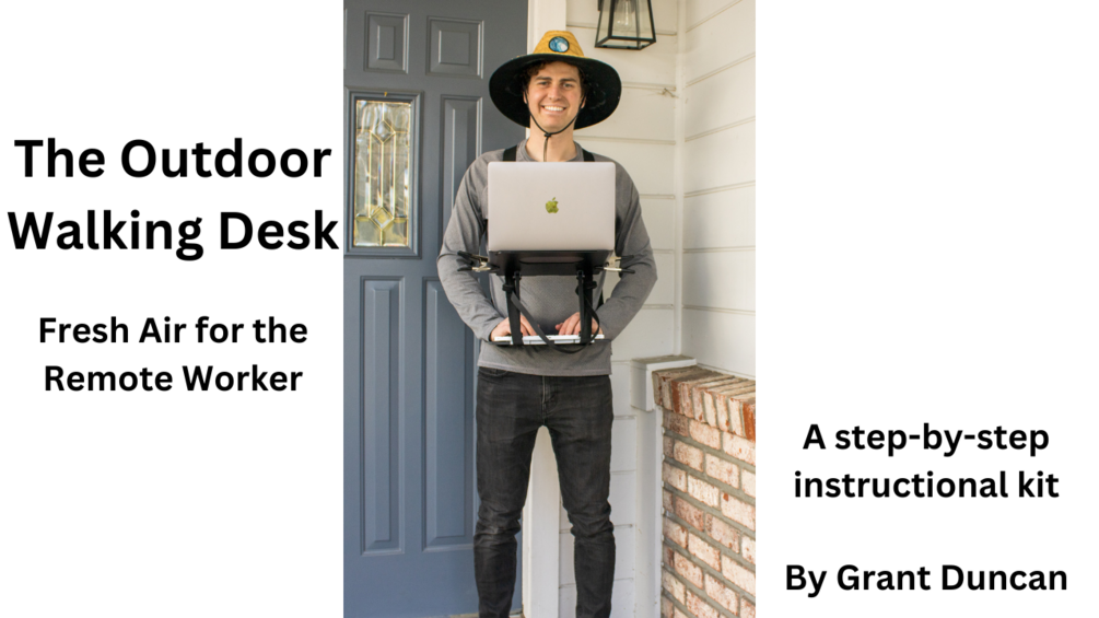 Outdoor Walking Desk Instructional Kit