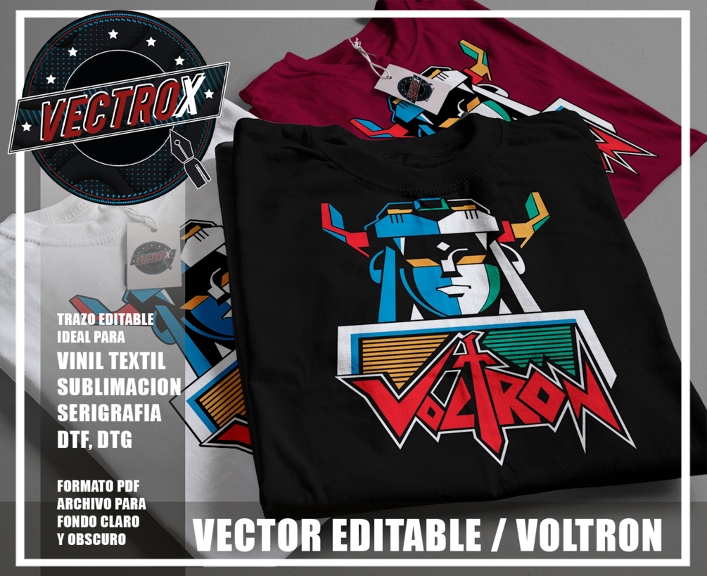 Vector Editable - Voltron
