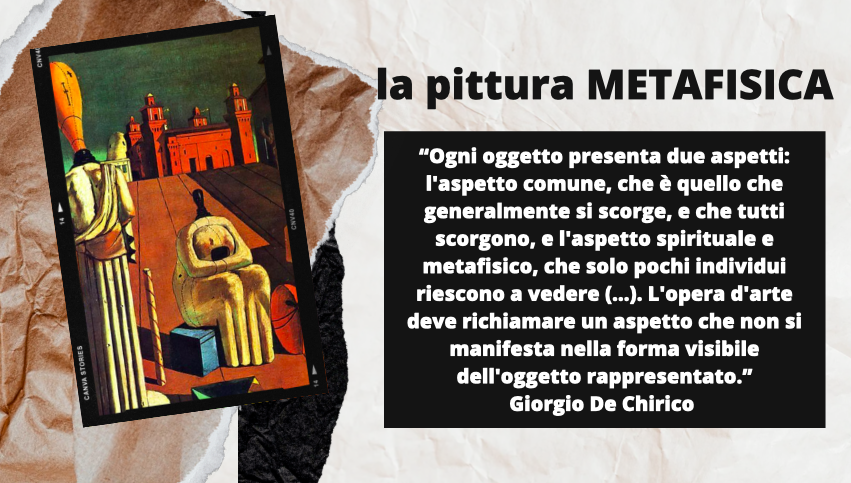 Metafisica+ laboratorio/De Chirico