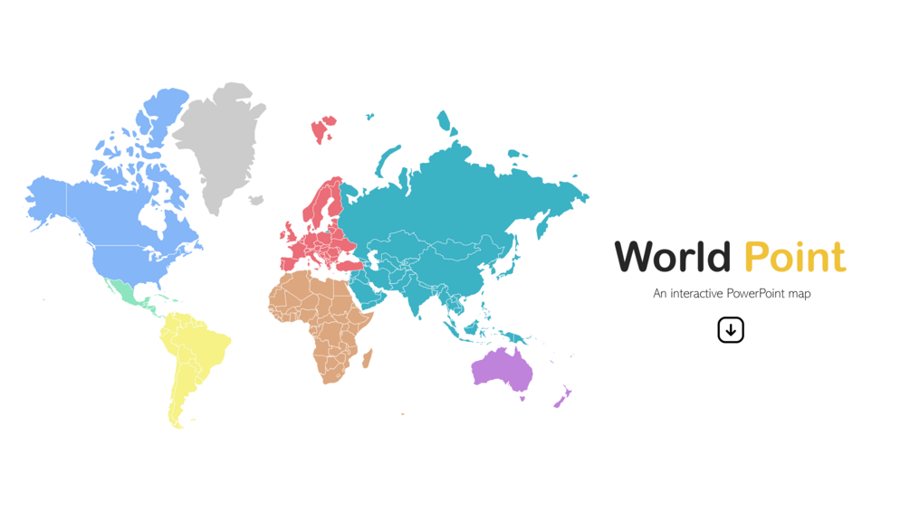 WorldPoint - An Interactive PowerPoint Map