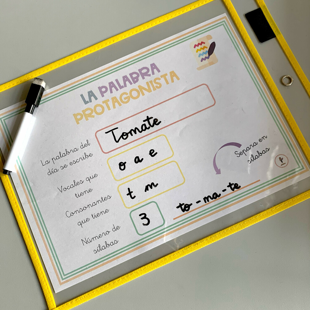 PALABRA PROTAGONISTA