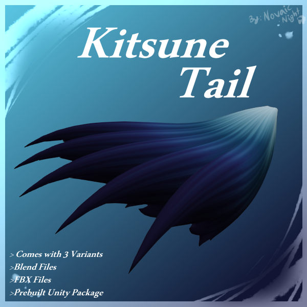 Kitsune Tail {VRCHAT} {ASSET}