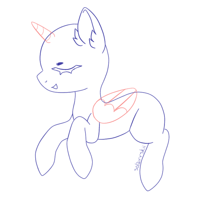 CHIBI PONY BASE || P2U