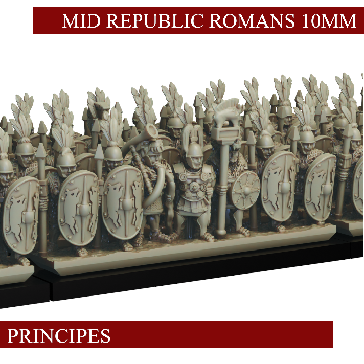 10mm Mid Republic Romans: Principes