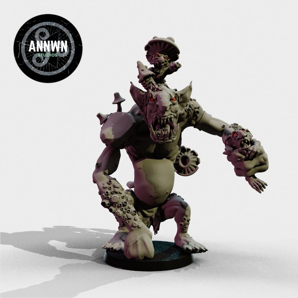 Snot Covered Troll - Fantasy Football Big Guy, Tabletop Gaming