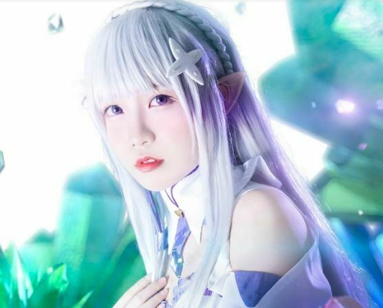 EMILIA Cosplay Set