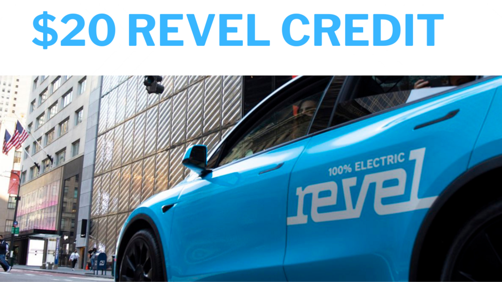 $20 Free Revel Credit