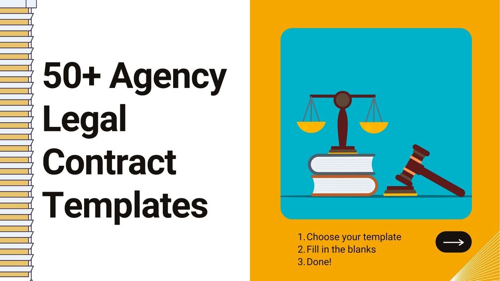 50+ Legal Contract Templates for your business