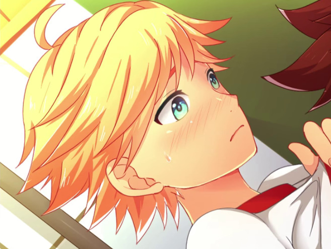 Cutscene Keitaro กับ Hunter ในห้องอาบน้ำ