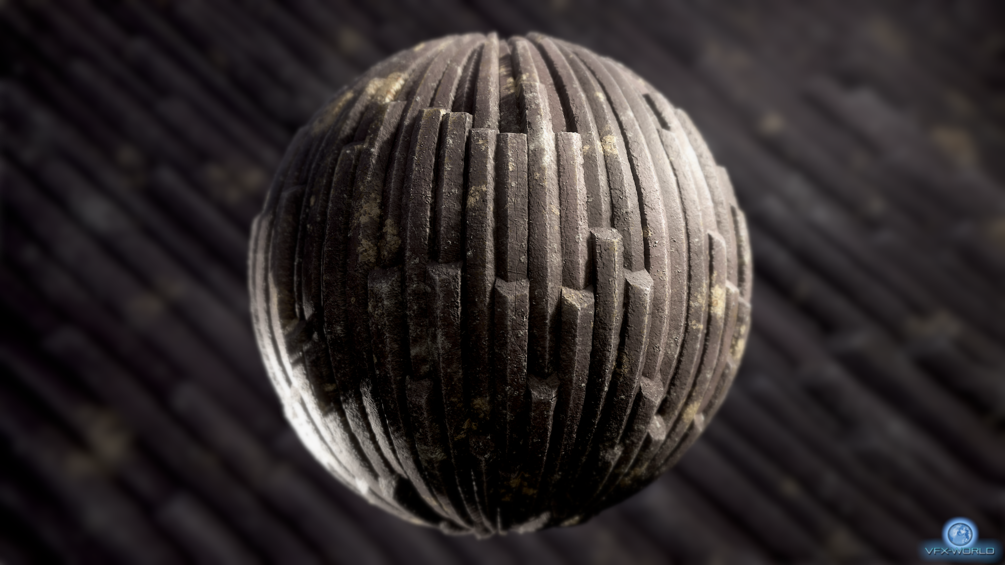 Icelandic Basalt Columns PBR Material - procedural (.sbs / 4k textures ...
