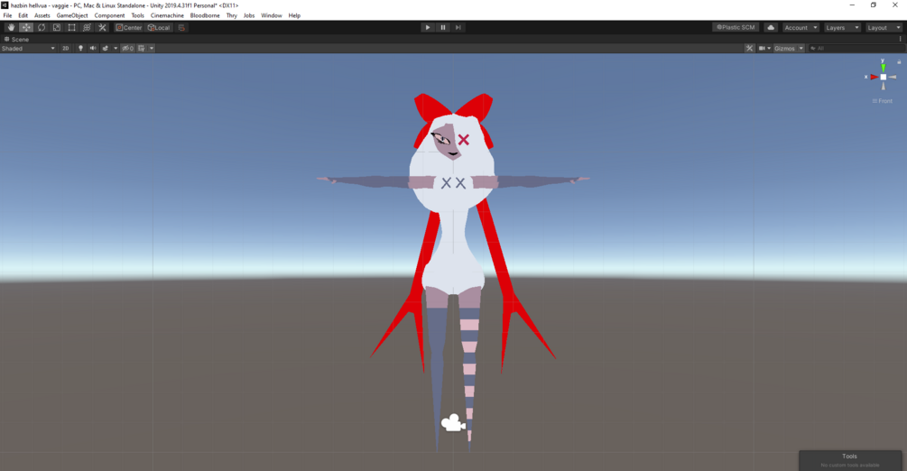 hazbin hotel vaggie (vrchat model)