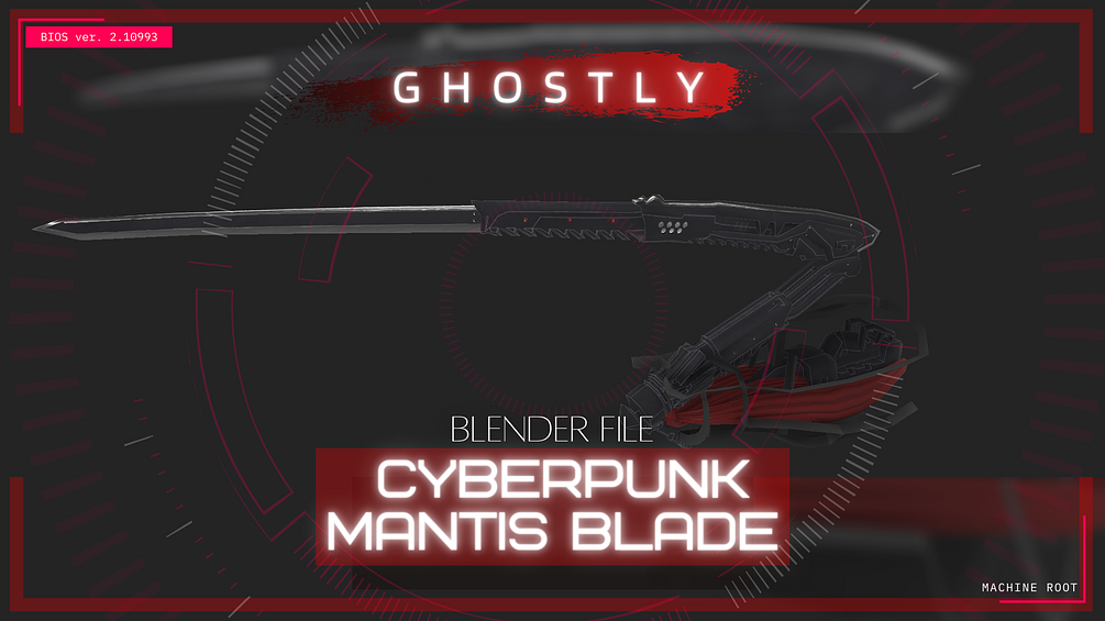 Immersive Cyberpunk Mantis Blade