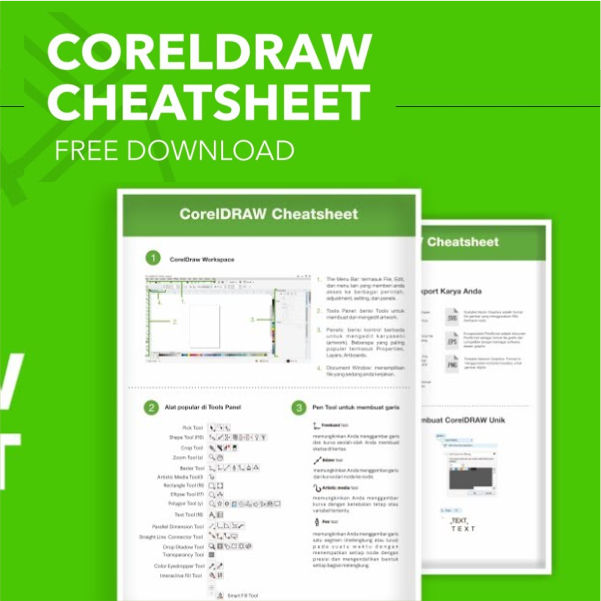 Coreldraw - Cheat sheet