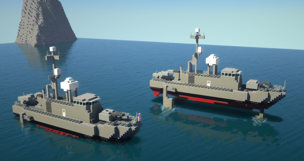 Minecraft Pegasus-class Hydrofoil