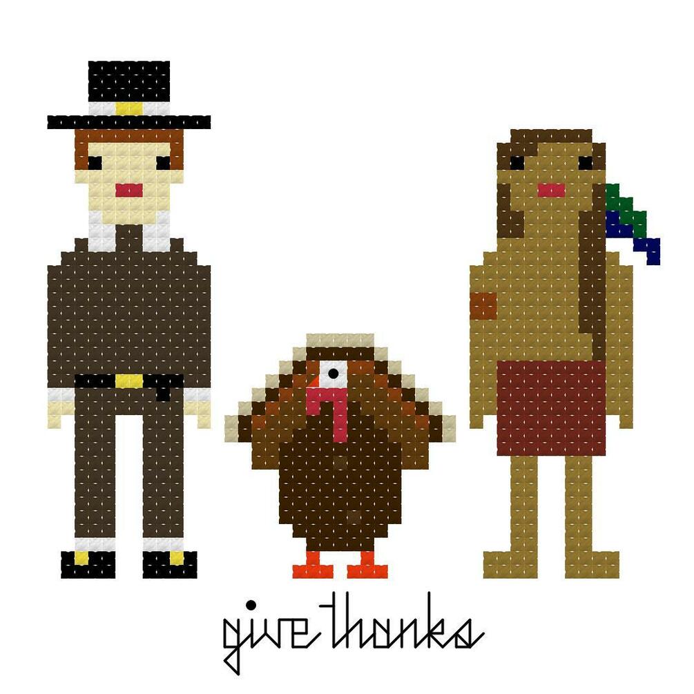 Thanksgiving Pixel People