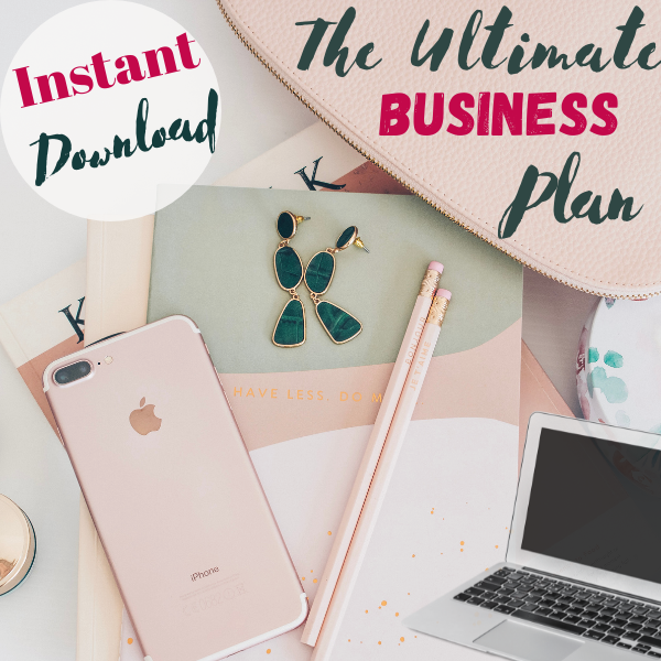 In Depth Business Plan Template - Digital Editable Business Plan ...