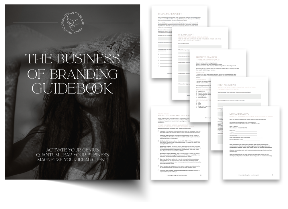 The Business of Branding Guidebook