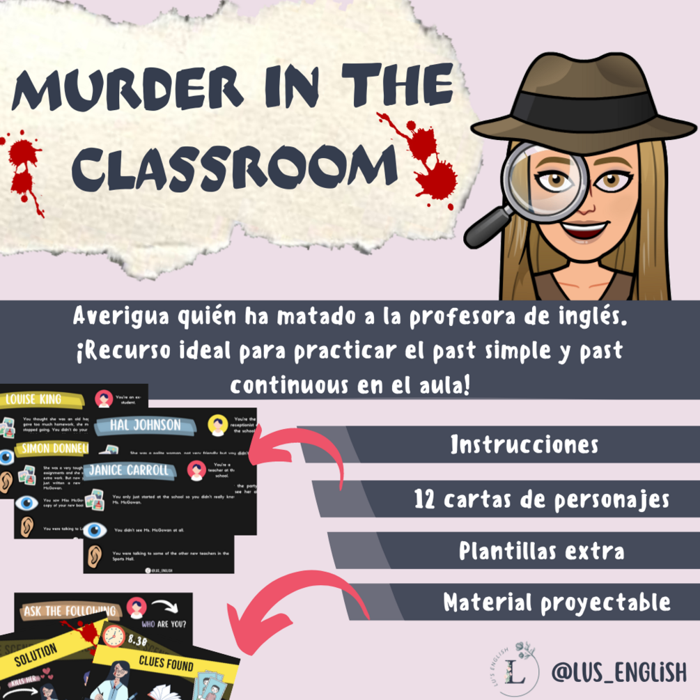 MURDER IN THE CLASSROOM