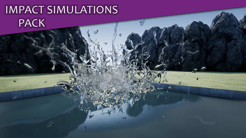 Impact Simulation Particle Pack [Unreal Engine 4]