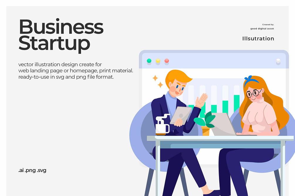 Business Startup - Illustration