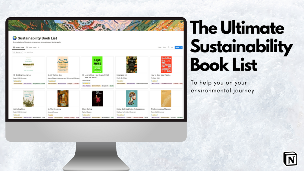 The Ultimate Sustainability Book List