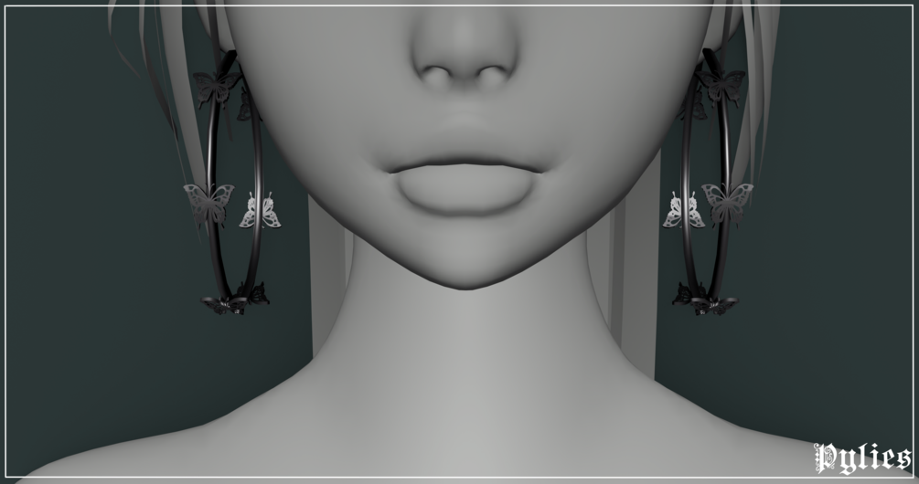 [Free] Butterfly Earrings