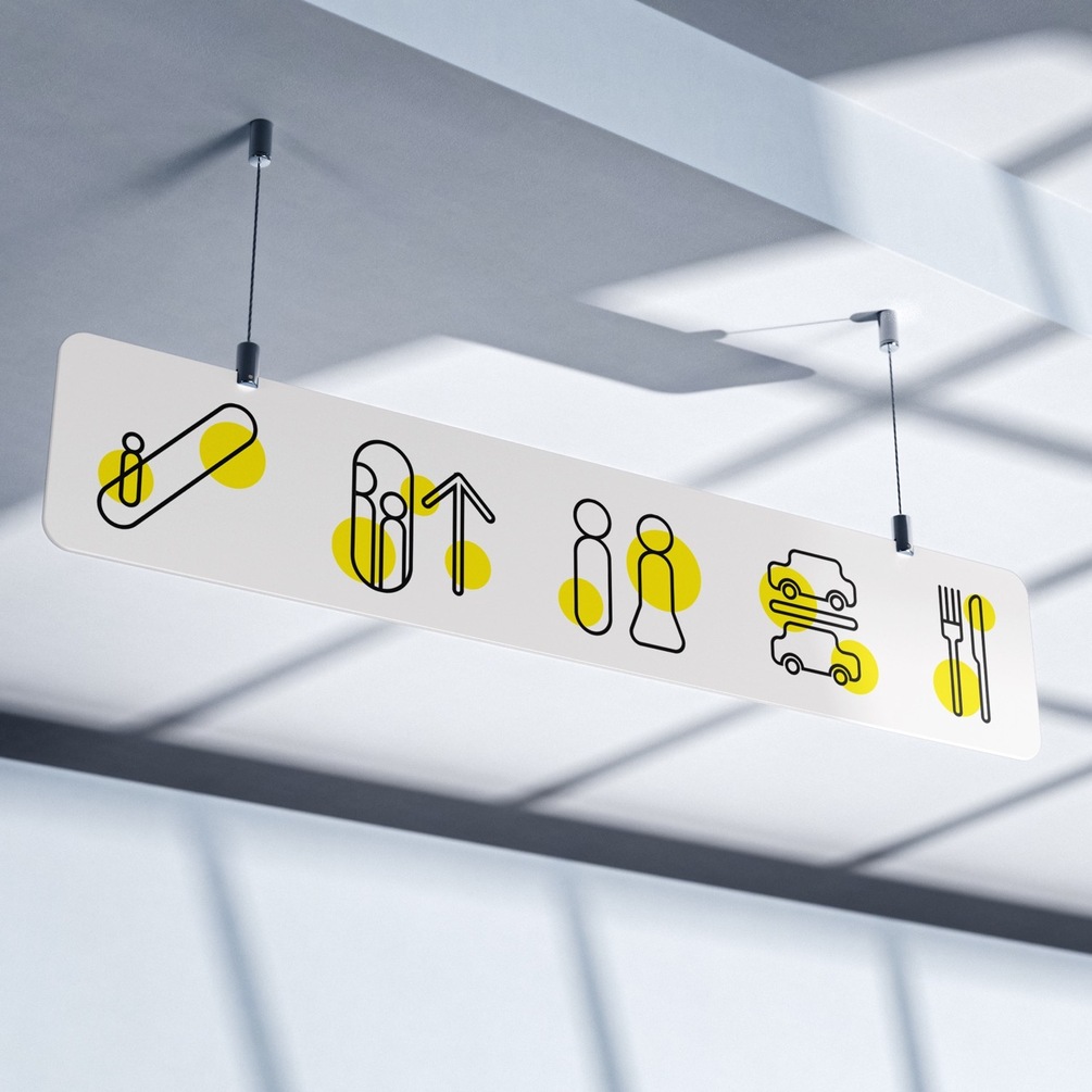 14 modern icons/pictograms