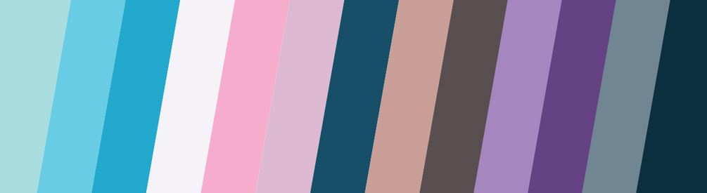 Color palette for Affinity/Adobe - Muted Neons