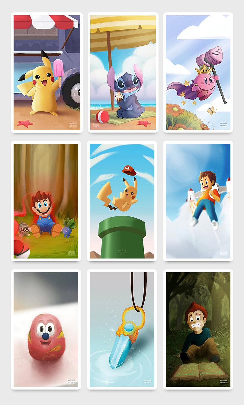 Narvee Studios Wallpapers Collection Vol.01