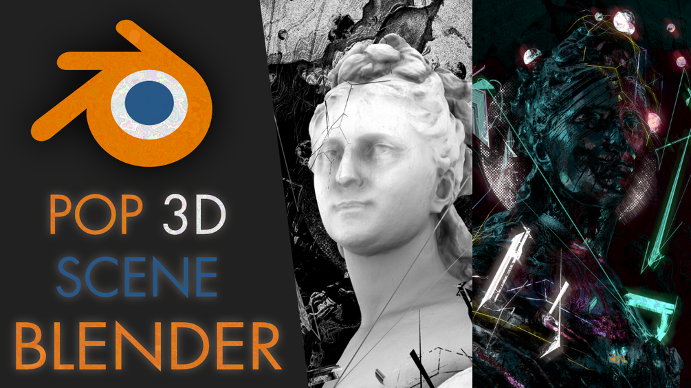 POP 3D BLENDER Scene