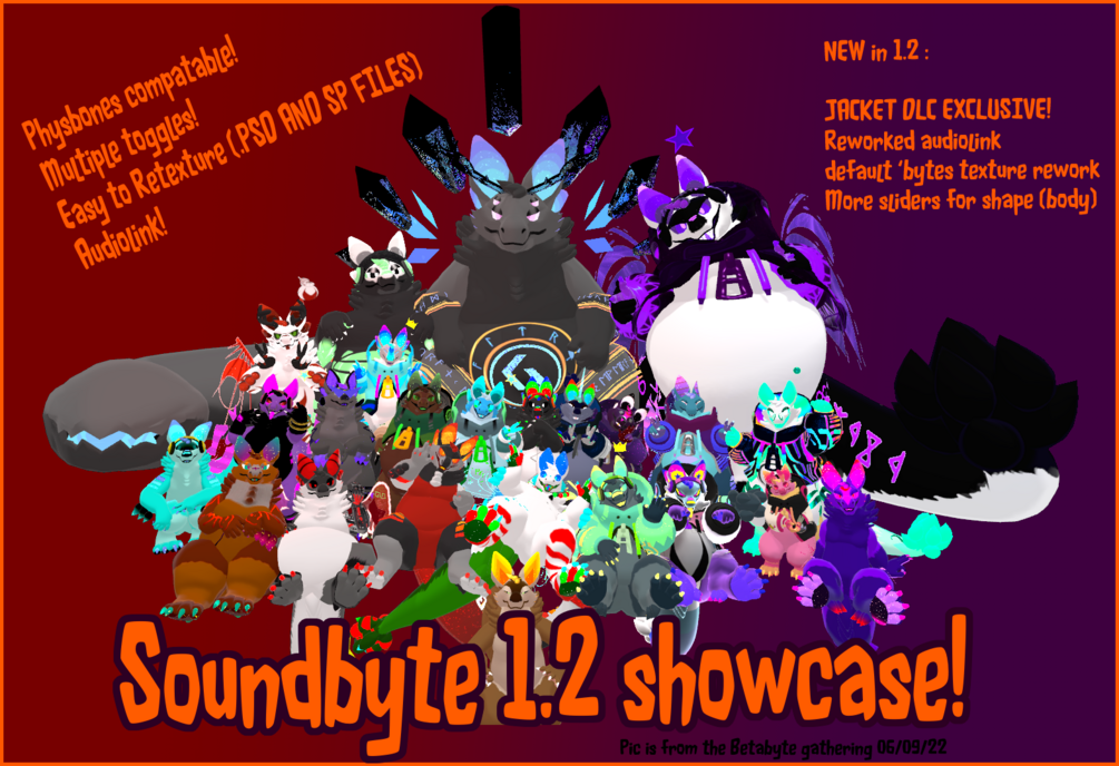 The Soundbytes VRChat avatar