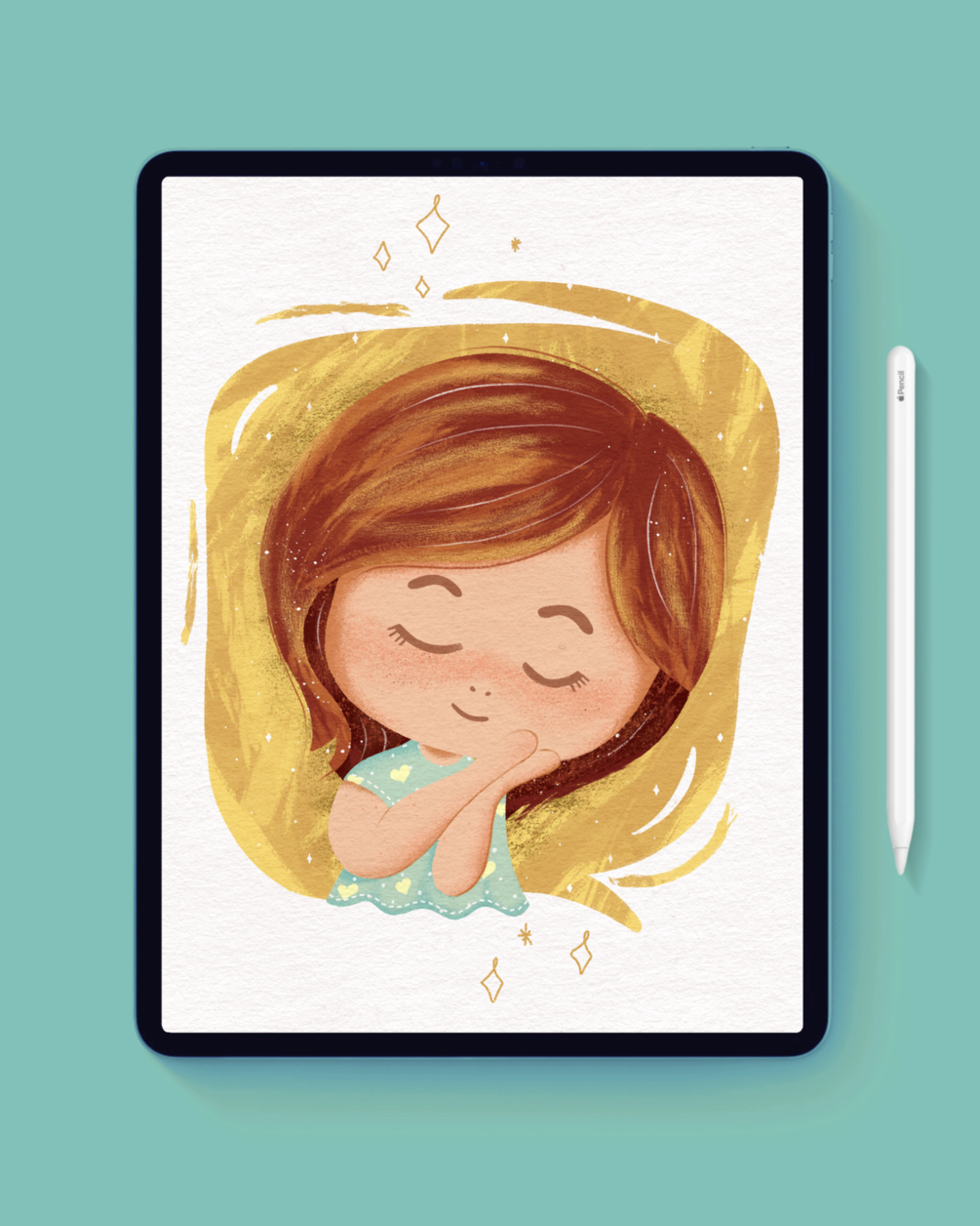 Cute Cartoon Girl Tutorial Bundle