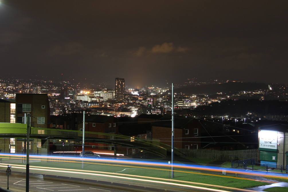 Night Sheffield Photography