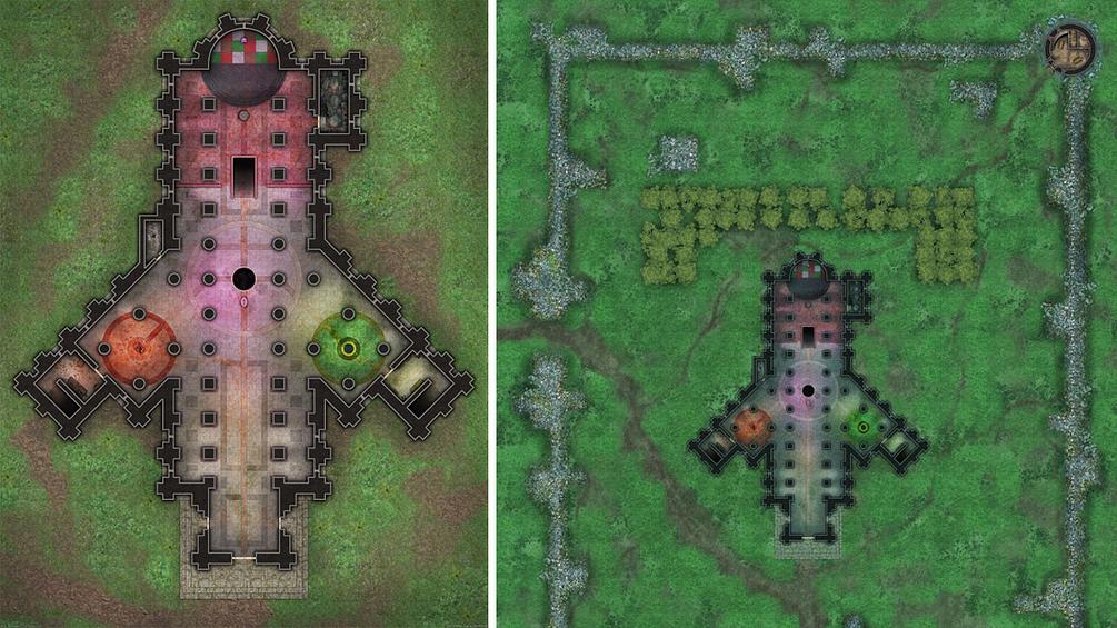 Temple of Elemental Evil VTT maps