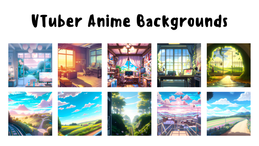 VTuber Anime Backgrounds