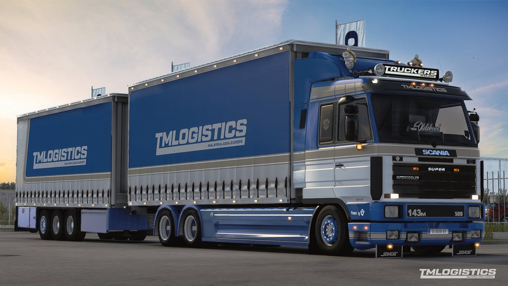 TM Scania 143M (3 Series) Changeable color skin & FIX for Rigid/Tandem