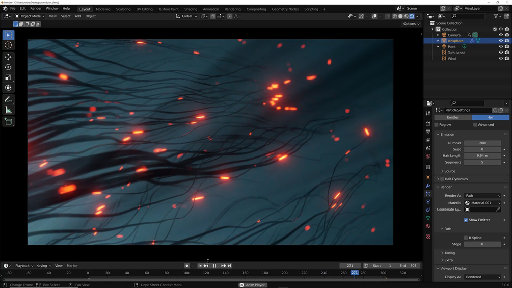 Energy Wire Animation