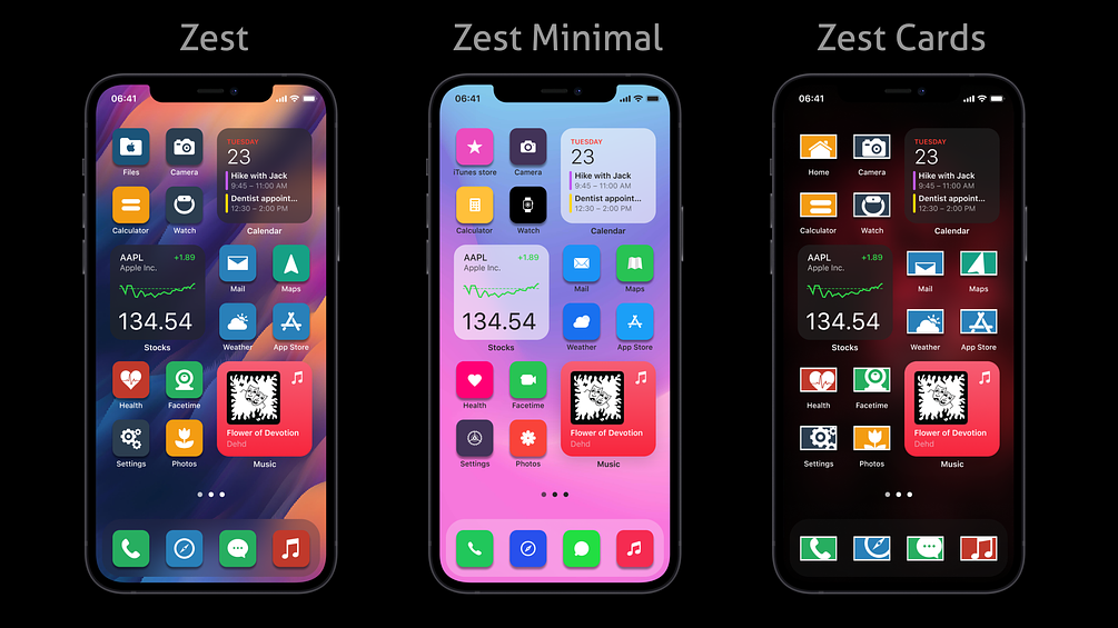 Zest for iOS 14