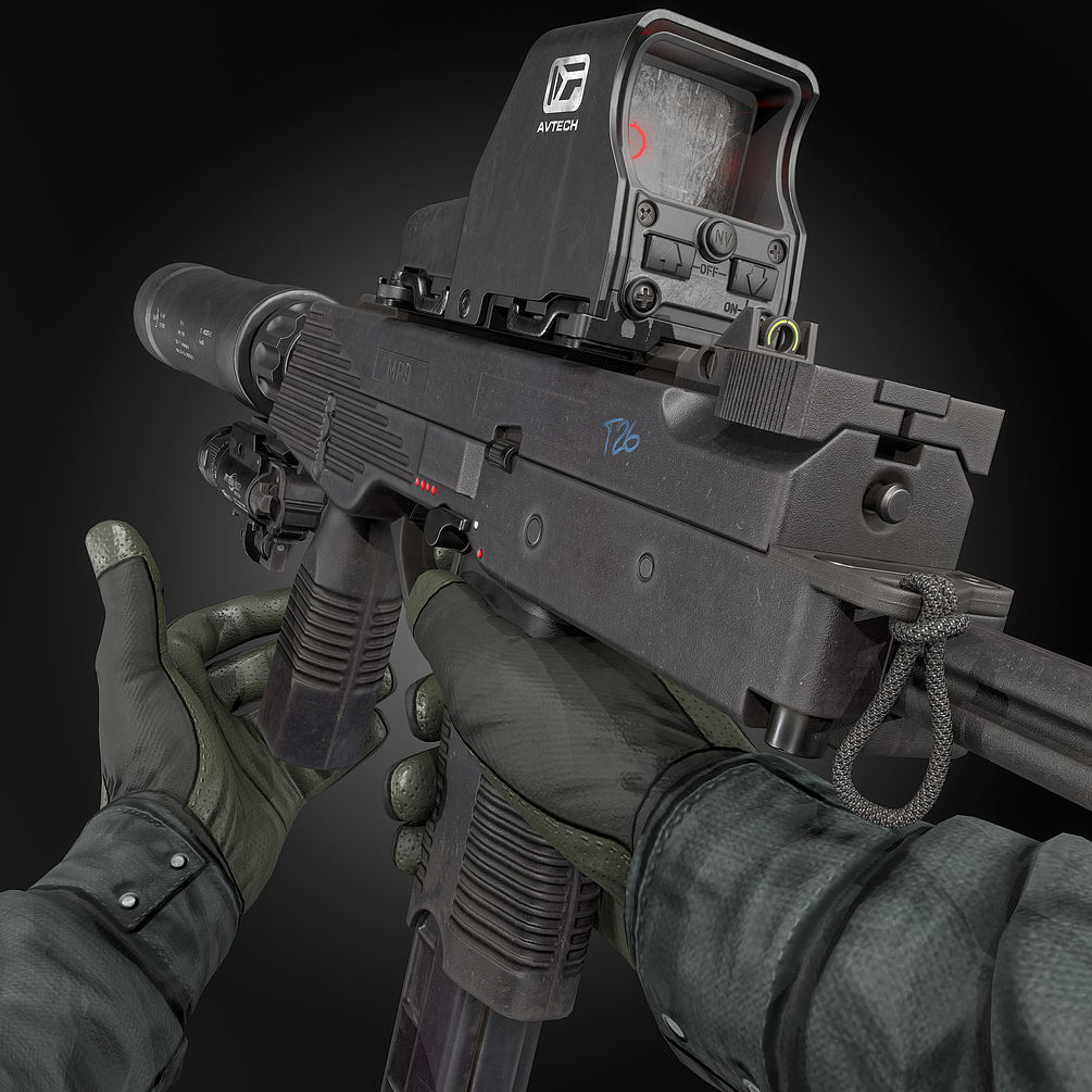 MP9 SUBMACHINE GUN