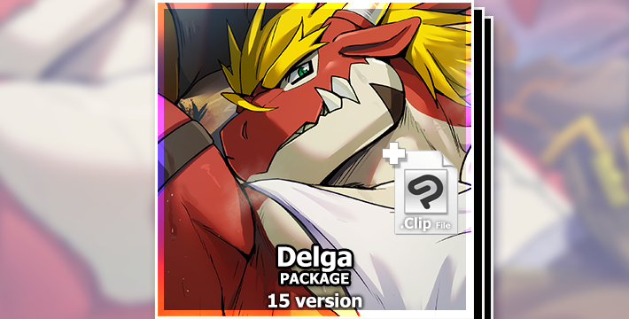 Delga (Mugen) + Clip/PSD Package