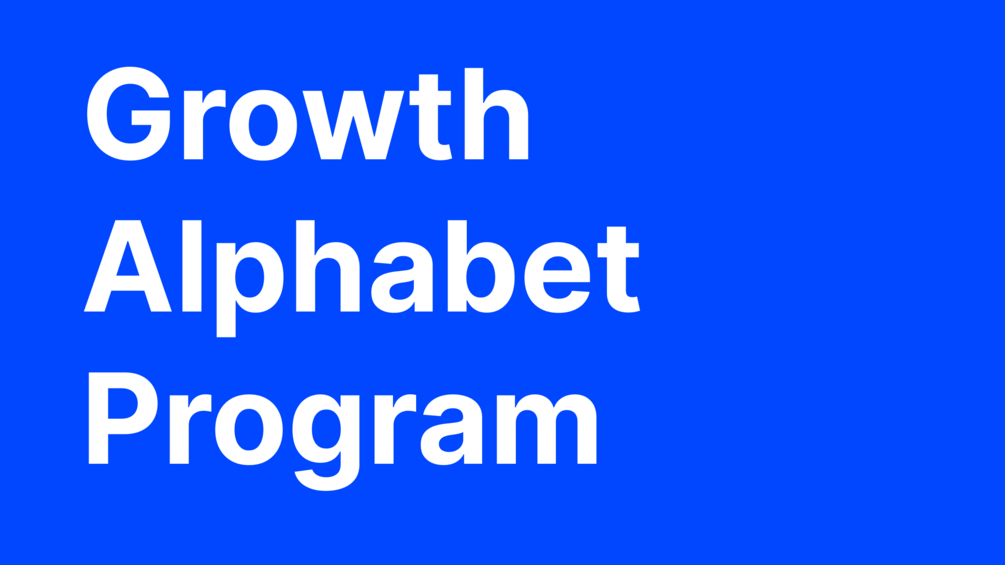 Growth Alphabet Program Growth Alphabet Program