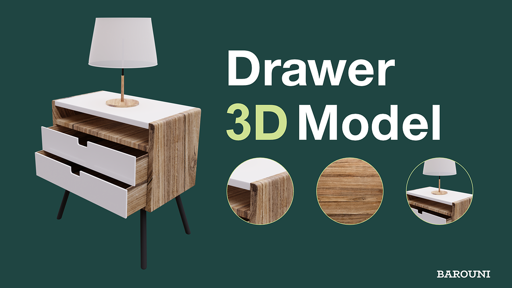 3d Drawer model
