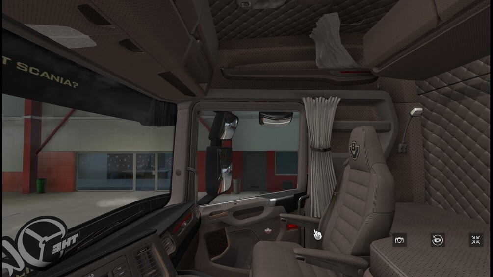 TM Interior for Scania RS Next Gen (scs & Eugene) - Light Brown Beige ...