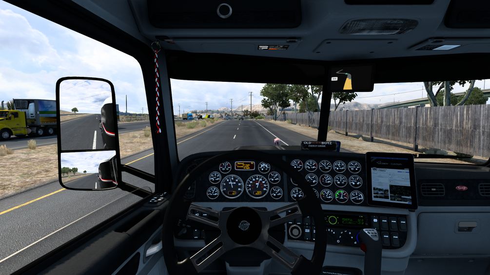 ATS - Peterbilt 389 Glider + Westernstar 57x iPad addon + GPS.