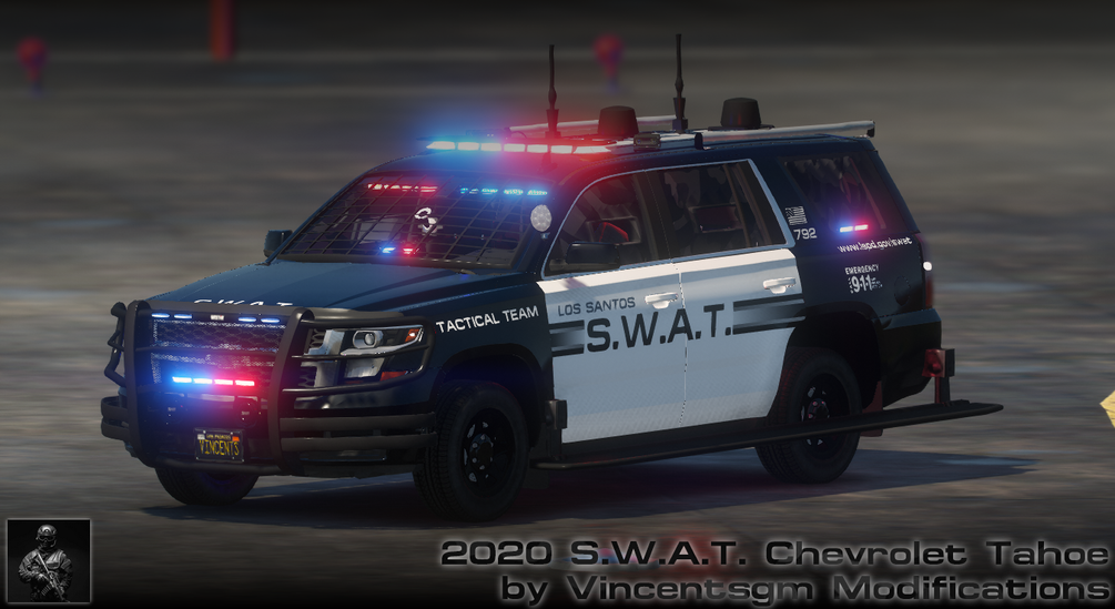 GTA5 2020 S.W.A.T. Tahoe (Non-ELS)