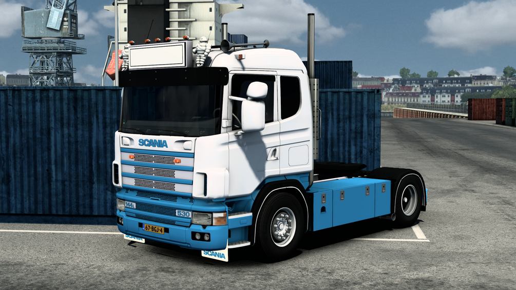 scania 144l lowcab 4x2 hobby truck