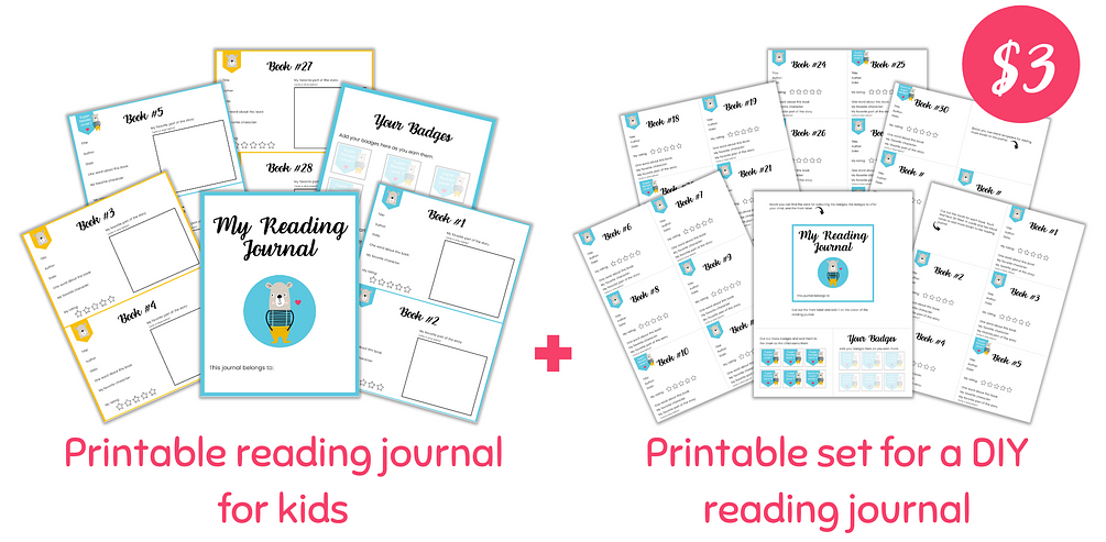 Reading Journal for Kids (printable)