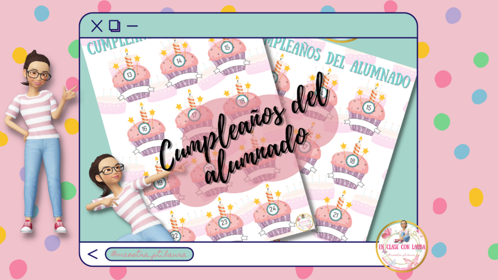 Cumpleaños del alumnado