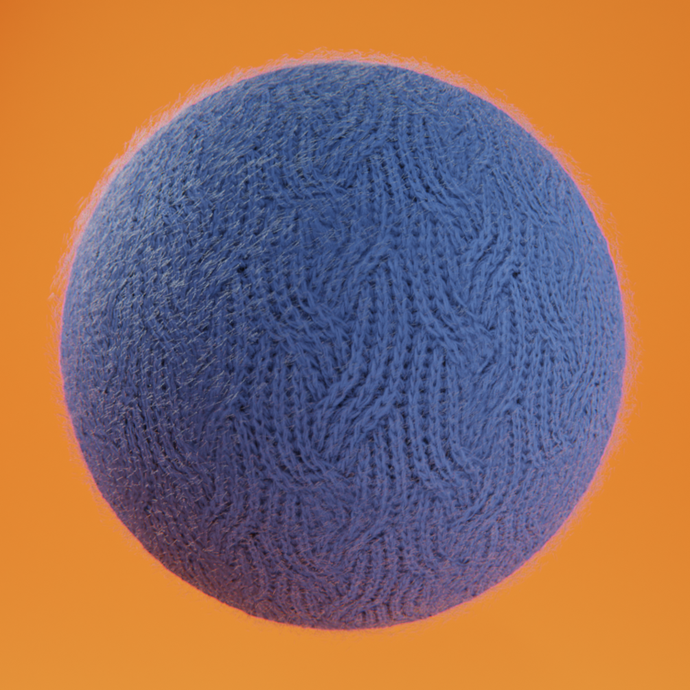 Blender 3D: Wool and Fuzz Material