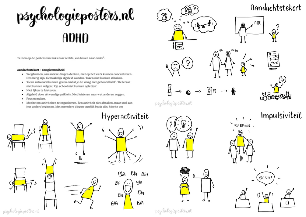 ADHD - Aandachtstekort, hyperactiviteit en impulsiviteit